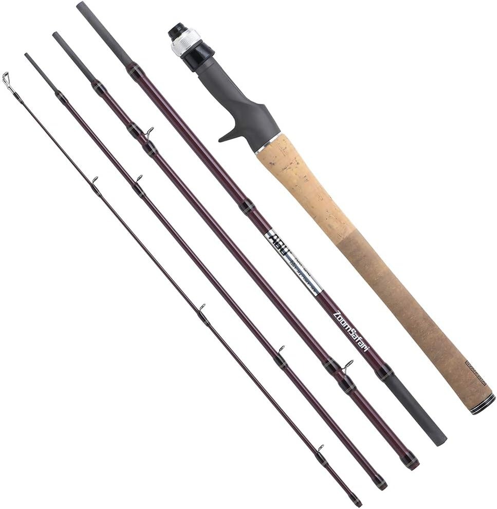 TP-Abu Garcia Zoom Safari ZMSC-665M Light Salt Bait casting rod (Brand ...