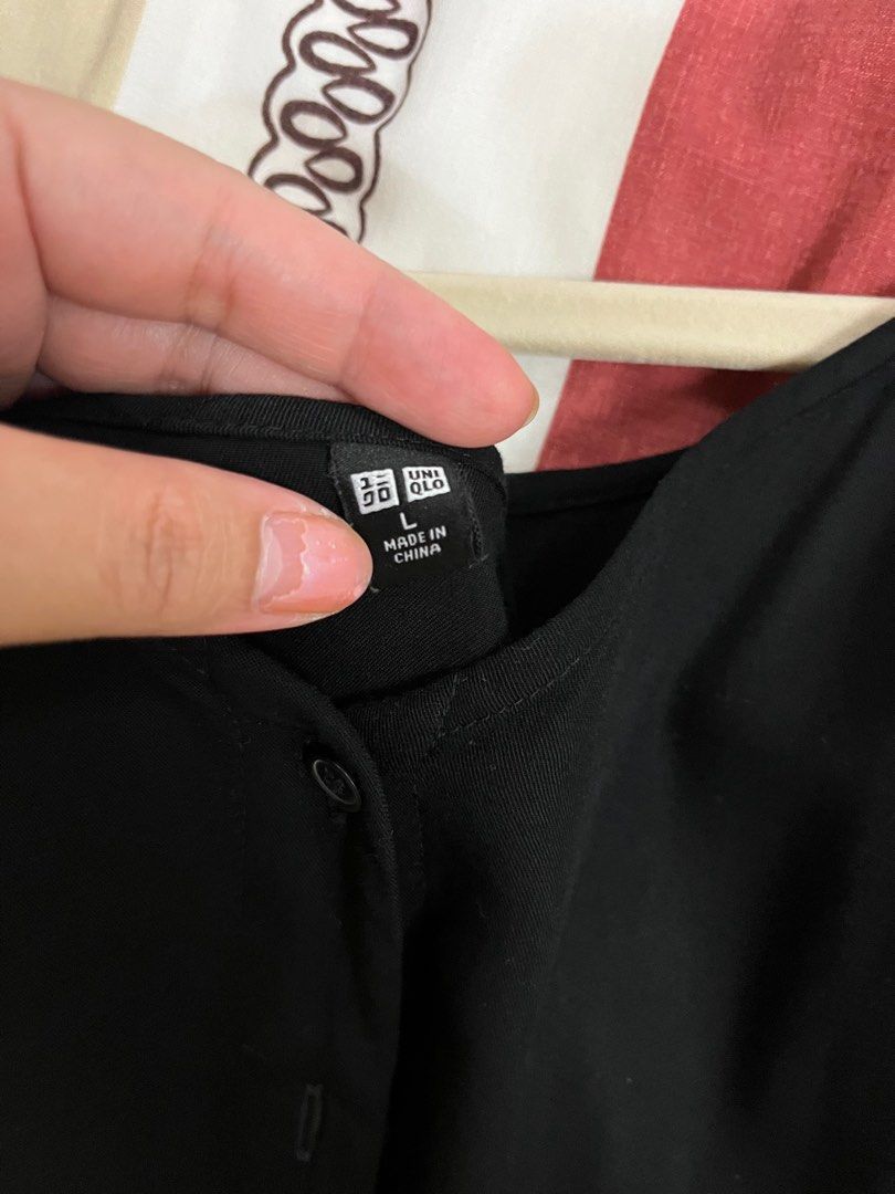 Uniqlo Black Spaghetti dress, Women's Fashion, Dresses & Sets, Dresses ...