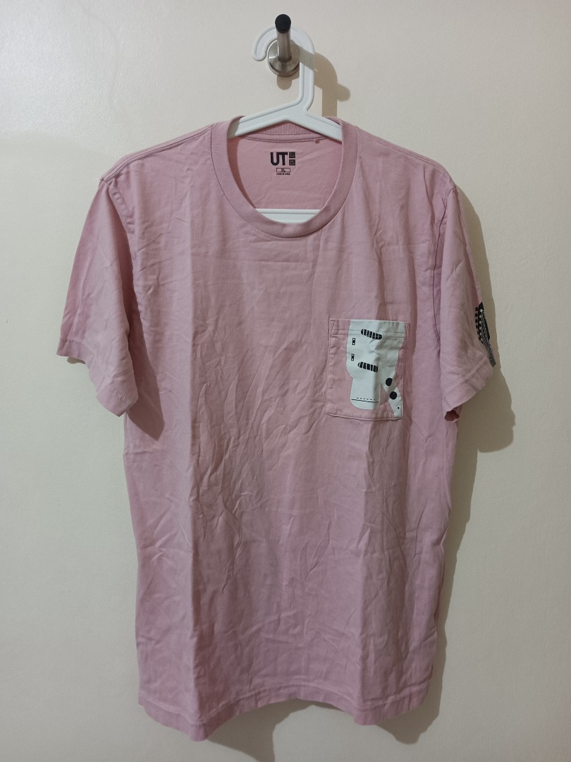 Uniqlo Fender UT Pink T-Shirt, Men's Fashion, Tops & Sets, Tshirts & Polo Shirts on Carousell