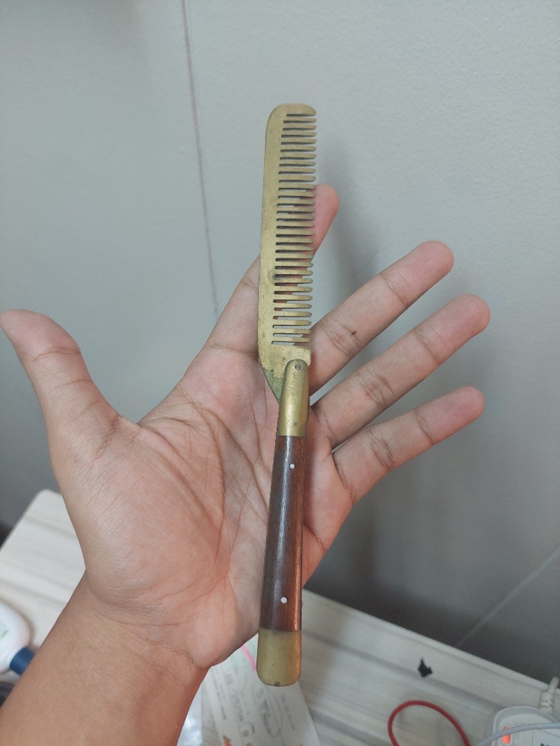 Used Balicomb (Balisong Comb), Beauty & Personal Care, Hair on Carousell