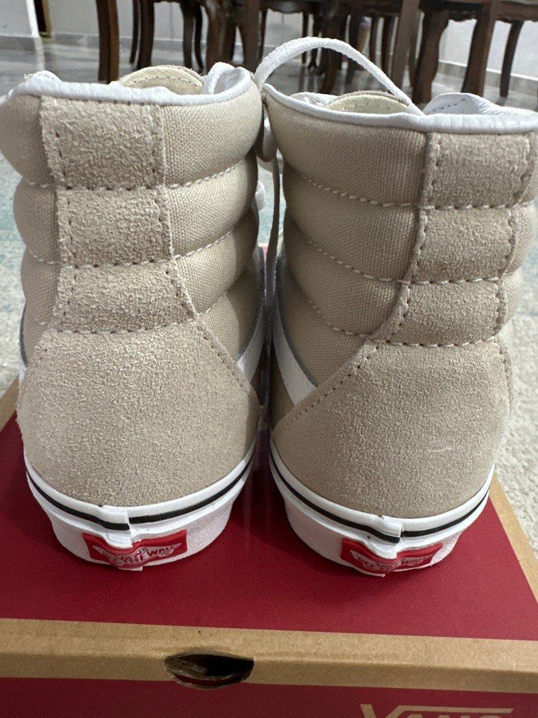 VANS HI CUT (FRENCH OAK), Women's Fashion, Footwear, Sneakers on Carousell