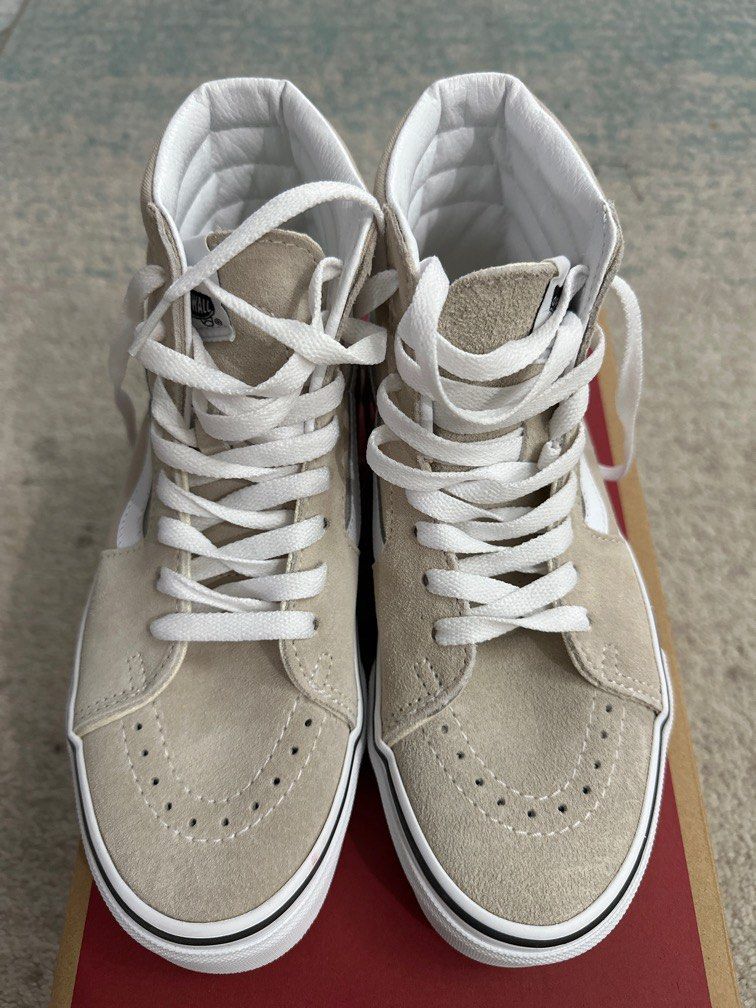 VANS HI CUT (FRENCH OAK), Women's Fashion, Footwear, Sneakers on Carousell