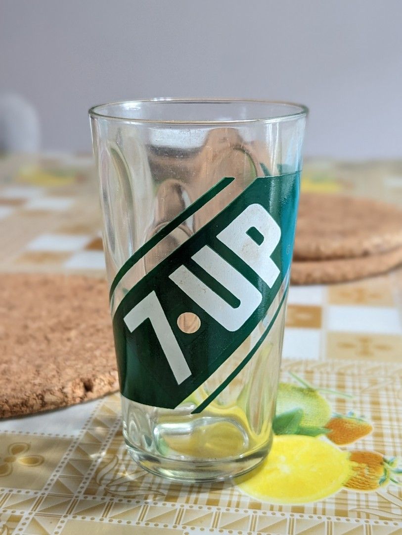 Vintage 7-up glass from 50s 60s, Hobbies & Toys, Memorabilia ...
