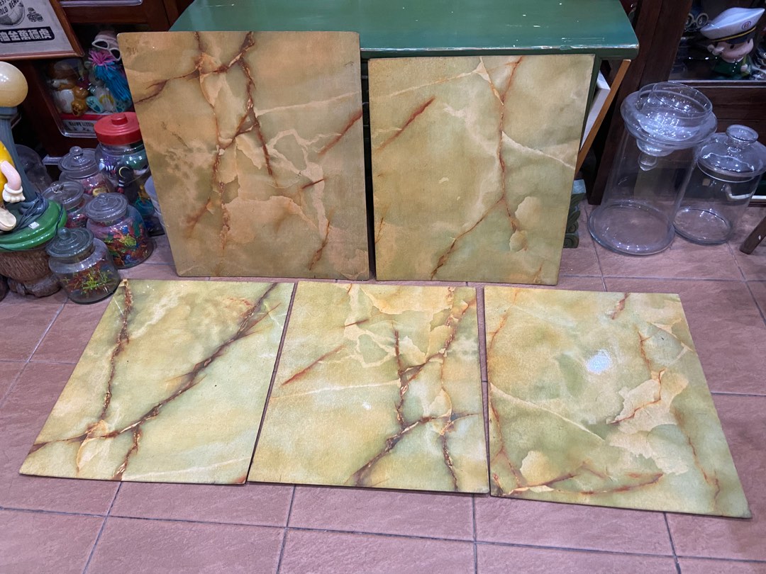 Vintage green Formica thin board, Hobbies & Toys, Memorabilia ...