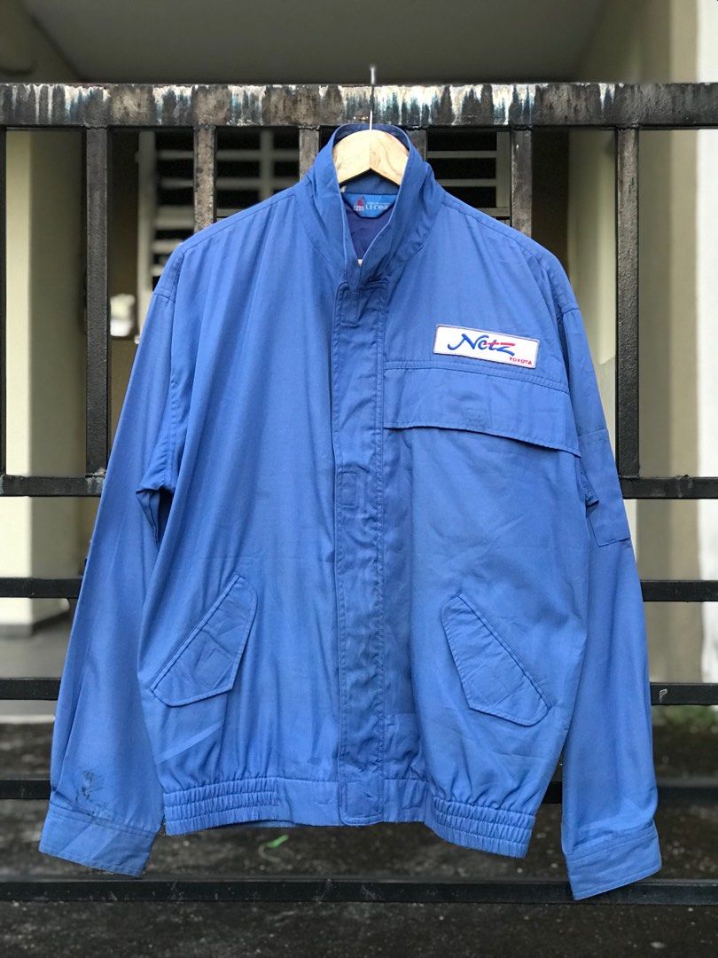 VINTAGE NETZ TOYOTA MOTORSPORT WORK JACKET, Men's Fashion, Coats ...