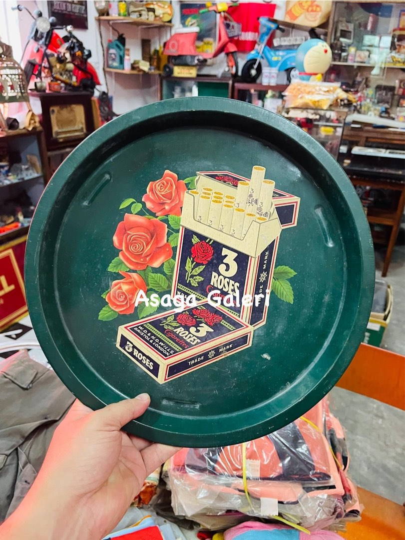 Vintage tray rokok, Hobbies & Toys, Collectibles & Memorabilia, Vintage ...