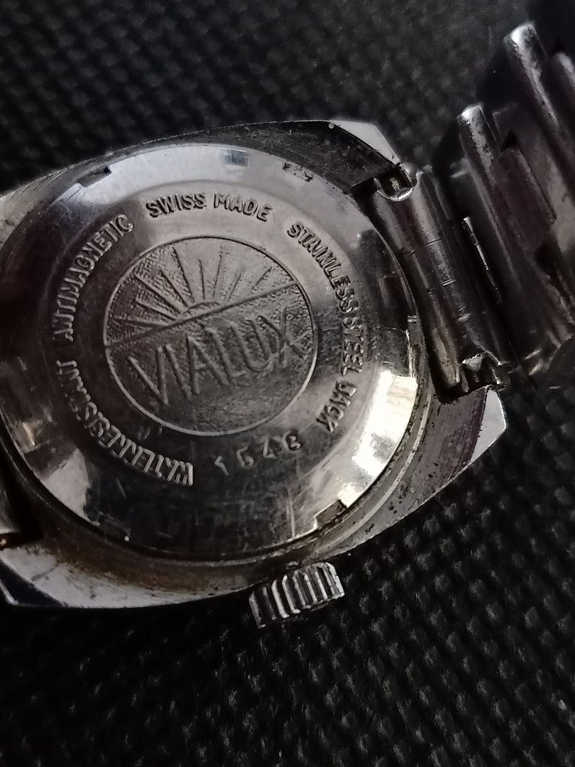 Vintage vialux hand winding, Women's Fashion, Watches & Accessories ...