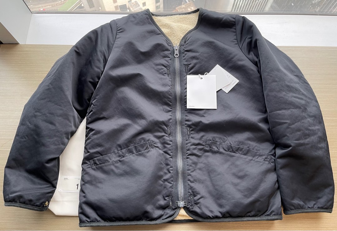 Visvim IRIS Liner Jacket 16AW Black 黑色 Size 1, 男裝, 外套及戶外衣服 - Carousell