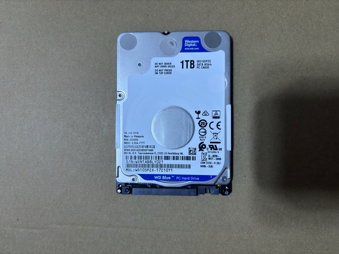 Western Digital Blue PC Hard Drive, Computers & Tech, Parts ...
