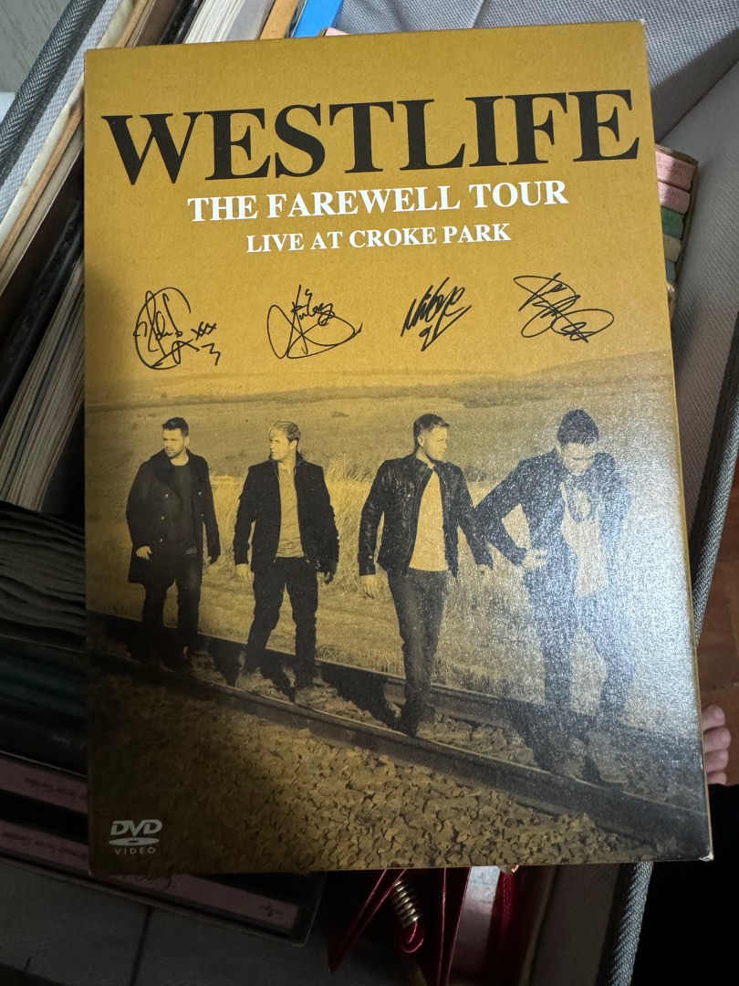 Westlife The farewell tour DVD, 興趣及遊戲, 音樂、樂器 & 配件, 音樂與媒體 - CD 及 DVD ...