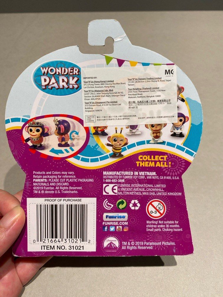 Wonder Chimp Wind-Up, Hobbies & Toys, Toys & Games on Carousell