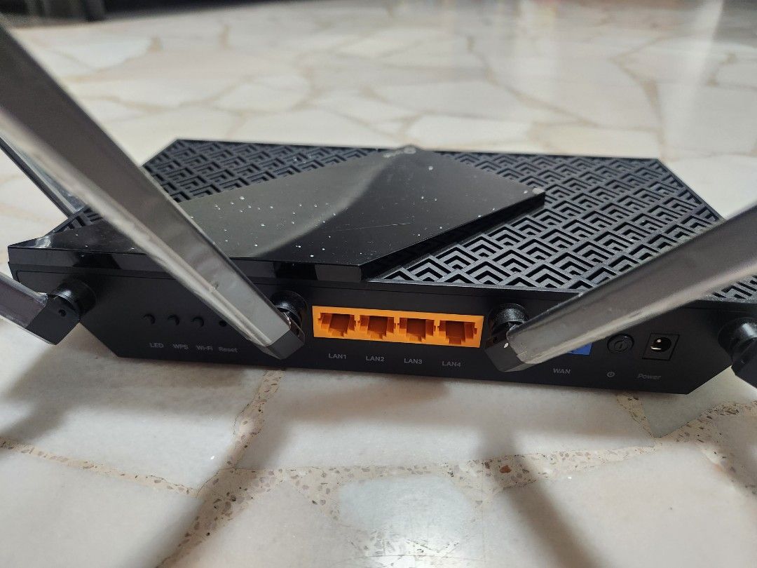 *Working Condition/Free Extra Router* TP Link Archer AX73, Computers ...
