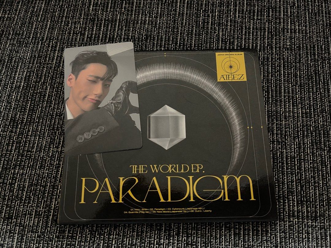 WTS ATEEZ PARADIGM ALBUM (JAPAN 3RD MINI ALBUM), Hobbies & Toys ...