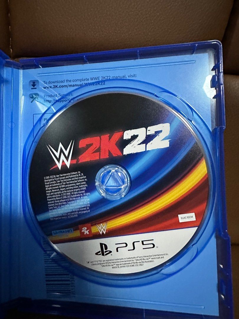 WWE 2K22 PS5, Video Gaming, Video Games, PlayStation on Carousell