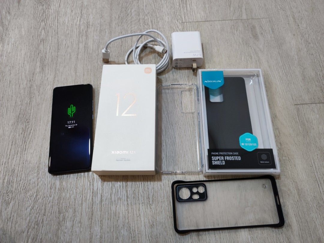 Xiaomi 12X Black 128 GB, Mobile Phones & Gadgets, Mobile Phones ...