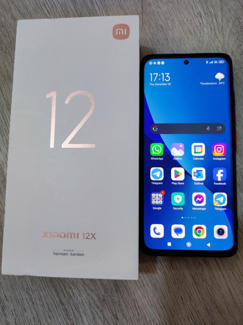 Xiaomi 12X Black 128 GB, Mobile Phones & Gadgets, Mobile Phones ...