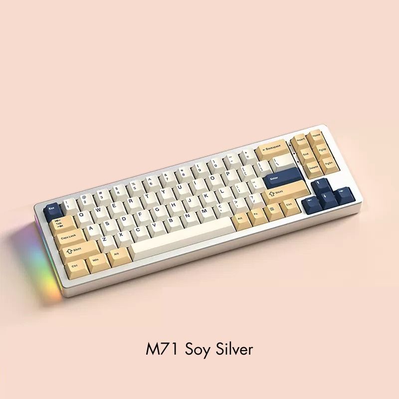 Xinmeng M71 V2 Aluminium Tri-Mode RGB Hotswappable Keyboard, Computers & Tech, Parts ...