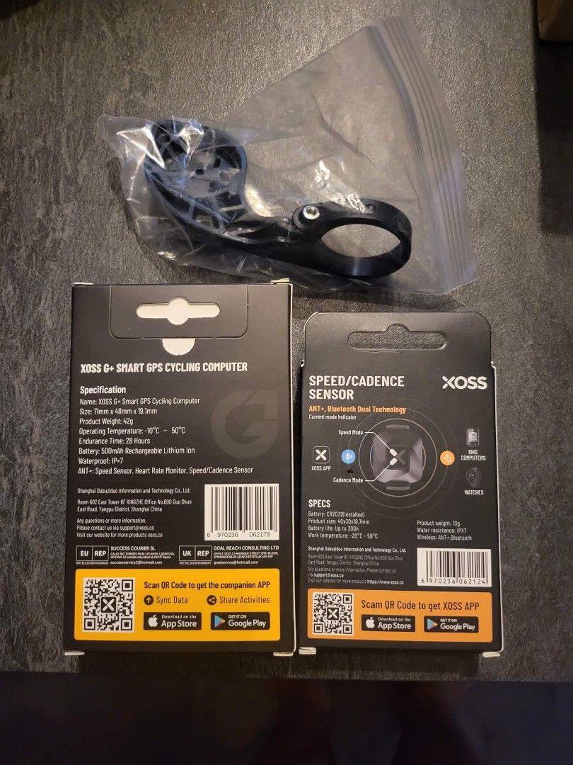 Xoss G+Smart Gps Cycling Computer set, Sports Equipment, Bicycles ...
