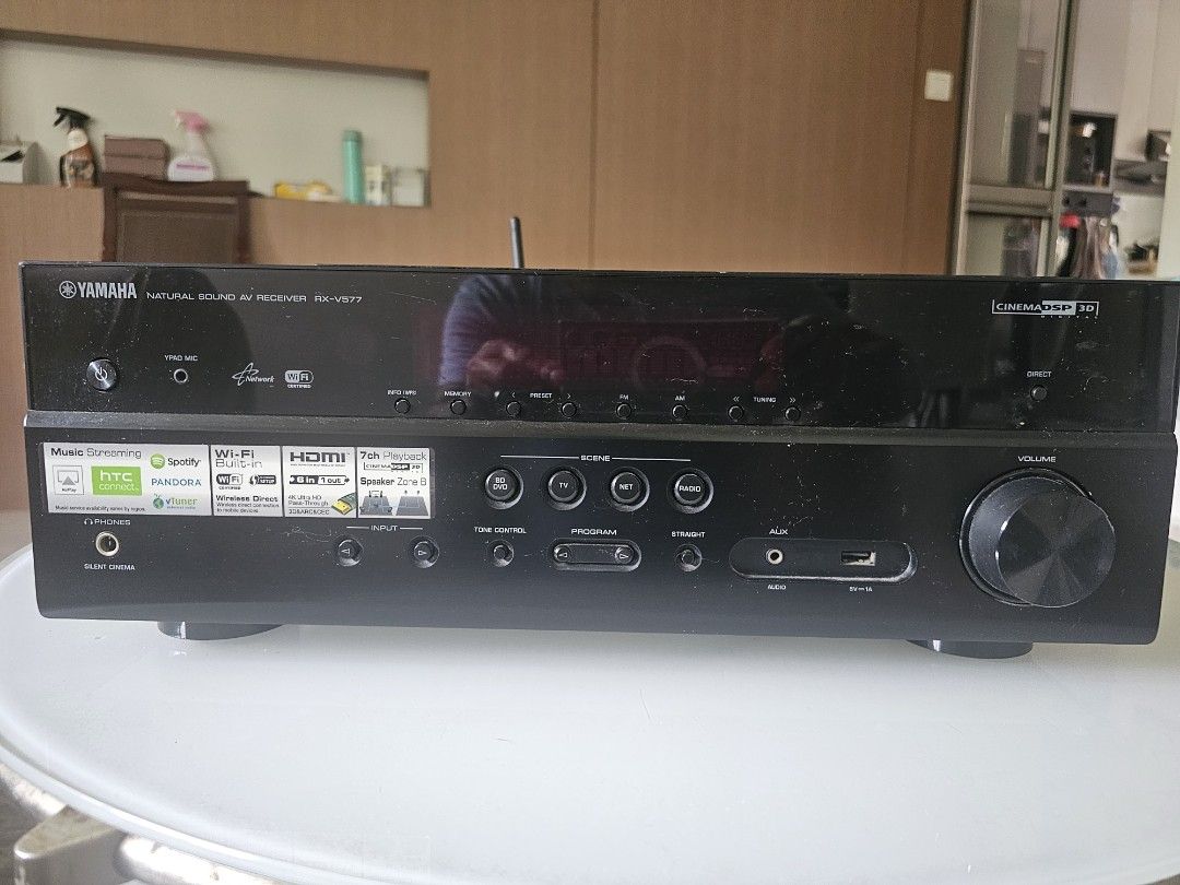 Yamaha AV Receiver Rx-V577 7 ch, Audio, Other Audio Equipment on Carousell