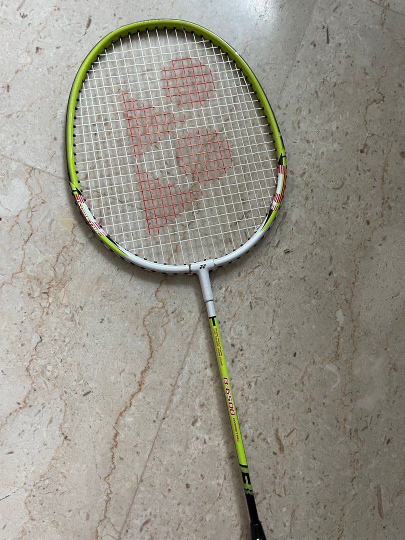 Yonex B6500 Racket with Bag, Sports Equipment, Sports & Games, Racket ...