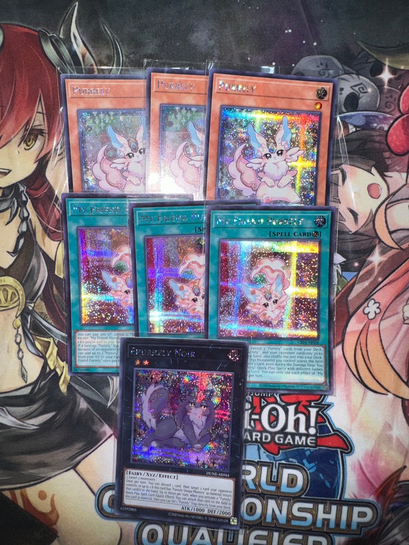 Yugioh Asia English Purrely Secret rares, Hobbies & Toys, Toys & Games ...