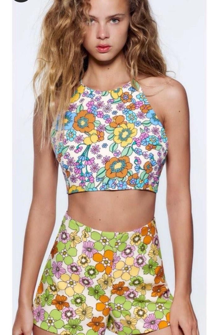 Zara Backless Halter Top, Women's Fashion, Tops, Sleeveless on Carousell