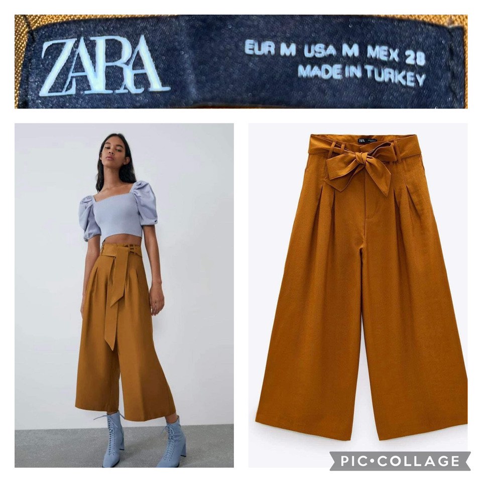 Zara trouser pants, Women's Fashion, Bottoms, Other Bottoms on Carousell