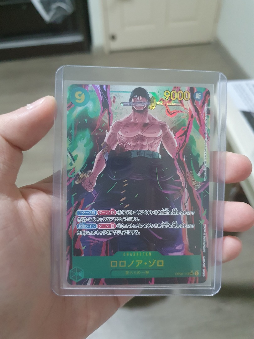 Zoro Psec OP6 One Piece TCG Card Parallel AA, Hobbies & Toys, Toys ...