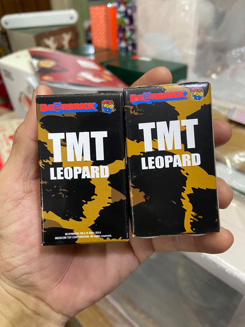 100% TMT leopard bearbrick be@rbrick, Hobbies & Toys, Toys & Games on ...