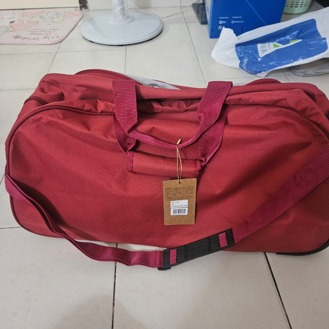 Slazenger 22 inch trolley cabin luggage bag, Hobbies & Toys, Travel ...