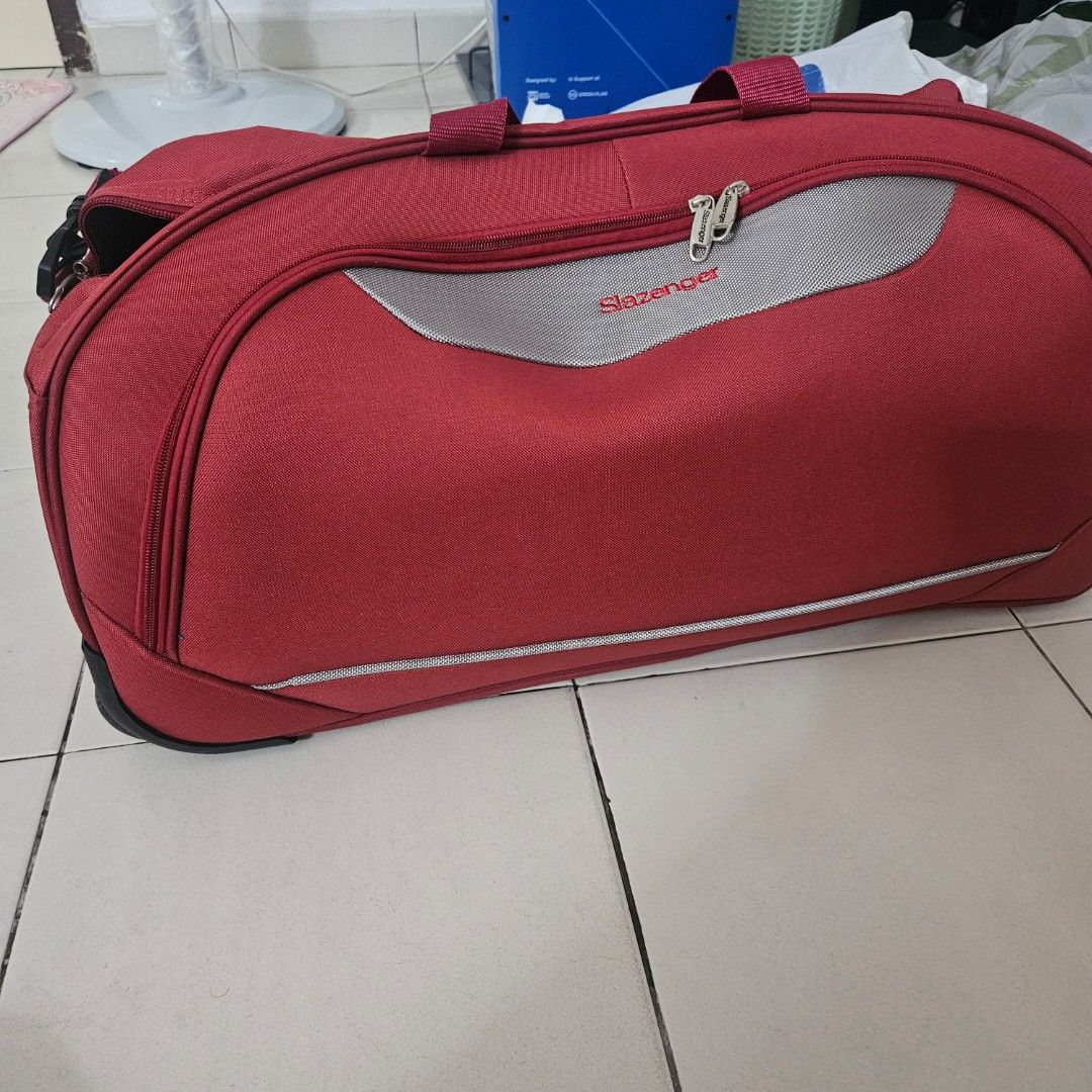 Slazenger 22 inch trolley cabin luggage bag, Hobbies & Toys, Travel, Luggage on Carousell