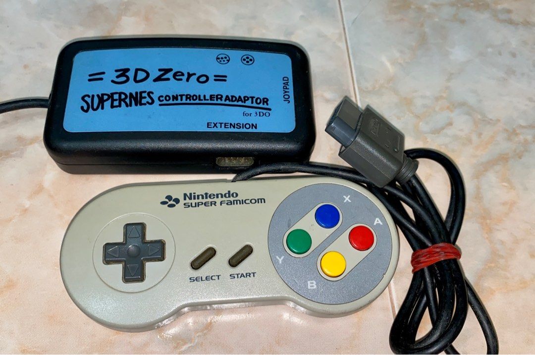3DO 3D zero Super nintendo Super famicom controller adapter 8bitdo ...