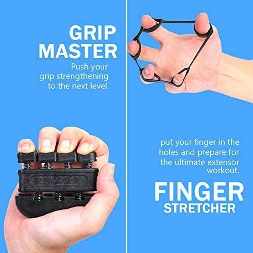 5 Pack Hand Grip Strengthener Trainer Kit - Hand Strengthener & Grip ...