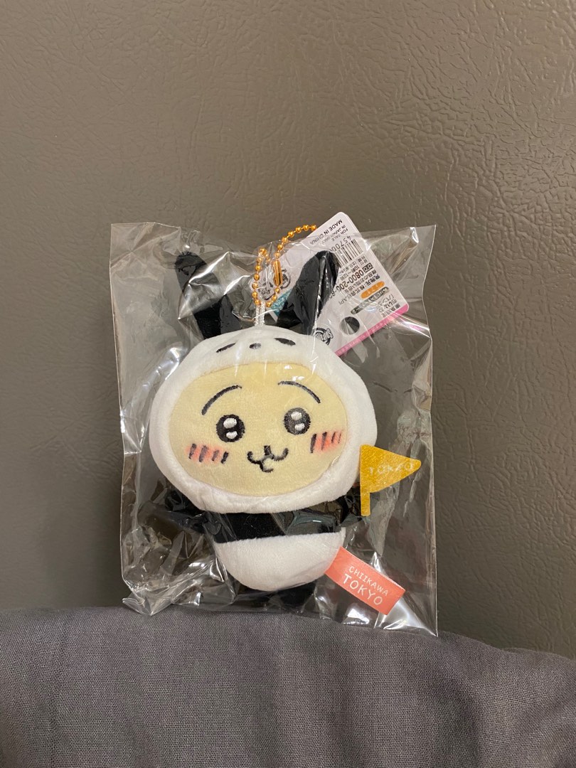 現貨 Chiikawa 熊貓吊飾 kc 公仔 小八 吉伊卡哇 小可愛 chikawa usagi 兔兔 momo 八字貓 usagi, 興趣及遊戲, 玩具 & 遊戲類 - Carousell