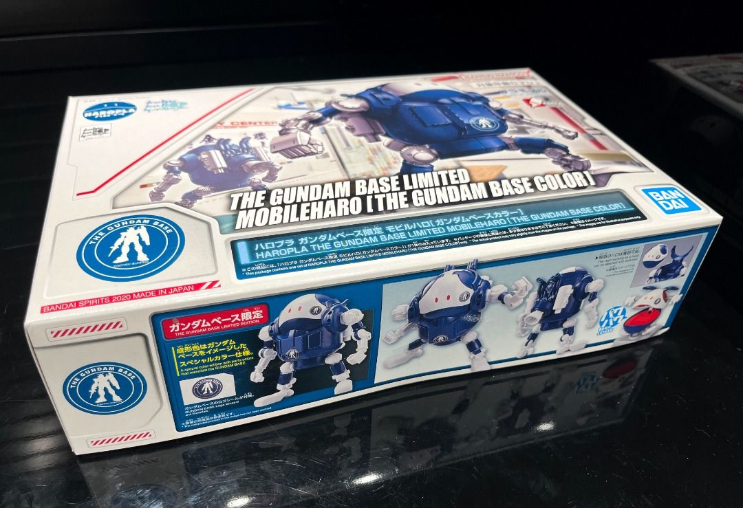 全新 HAROPLA The Gundam Base Limited Mobileharo (The Gundam Base Color) 機動哈囉（高達基地配色）, 興趣及遊戲, 玩具 ...
