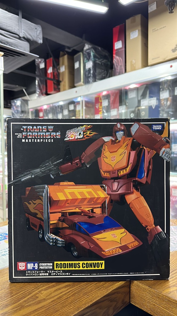 全新 Takara Tomy Transformer MP-9 Masterpiece Rodimus Convoy 變形金剛 火棒 洛迪文 ...