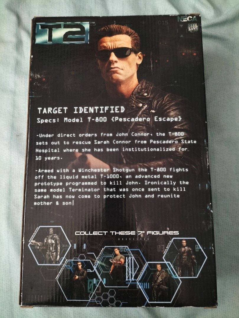 絕版 Terminator 2 Pescadero Escape 12” Action Figure by NECA Reel Toys 12 ...