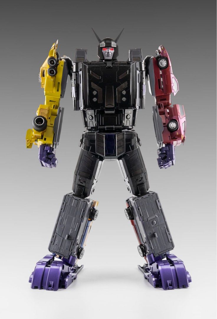 中古品 X-transbots X社 MX Monolith 變形金剛 Transformers Stunticons Menasor 合體 ...