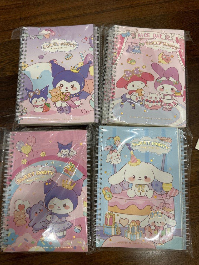 A5 Sanrio Lined Notebooks, Hobbies & Toys, Stationery & Craft, Other ...