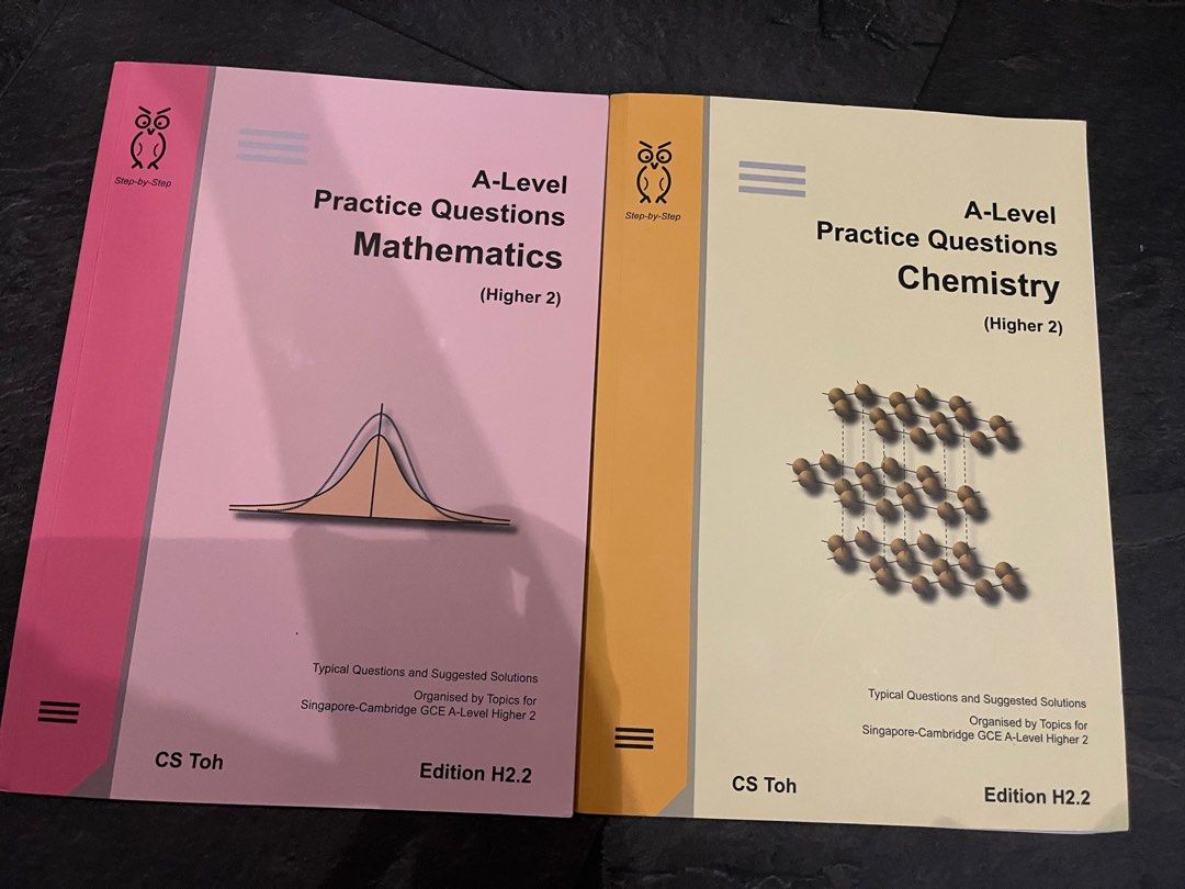 A LEVELS EXAM PREP (math and chemistry), Hobbies & Toys, Books ...