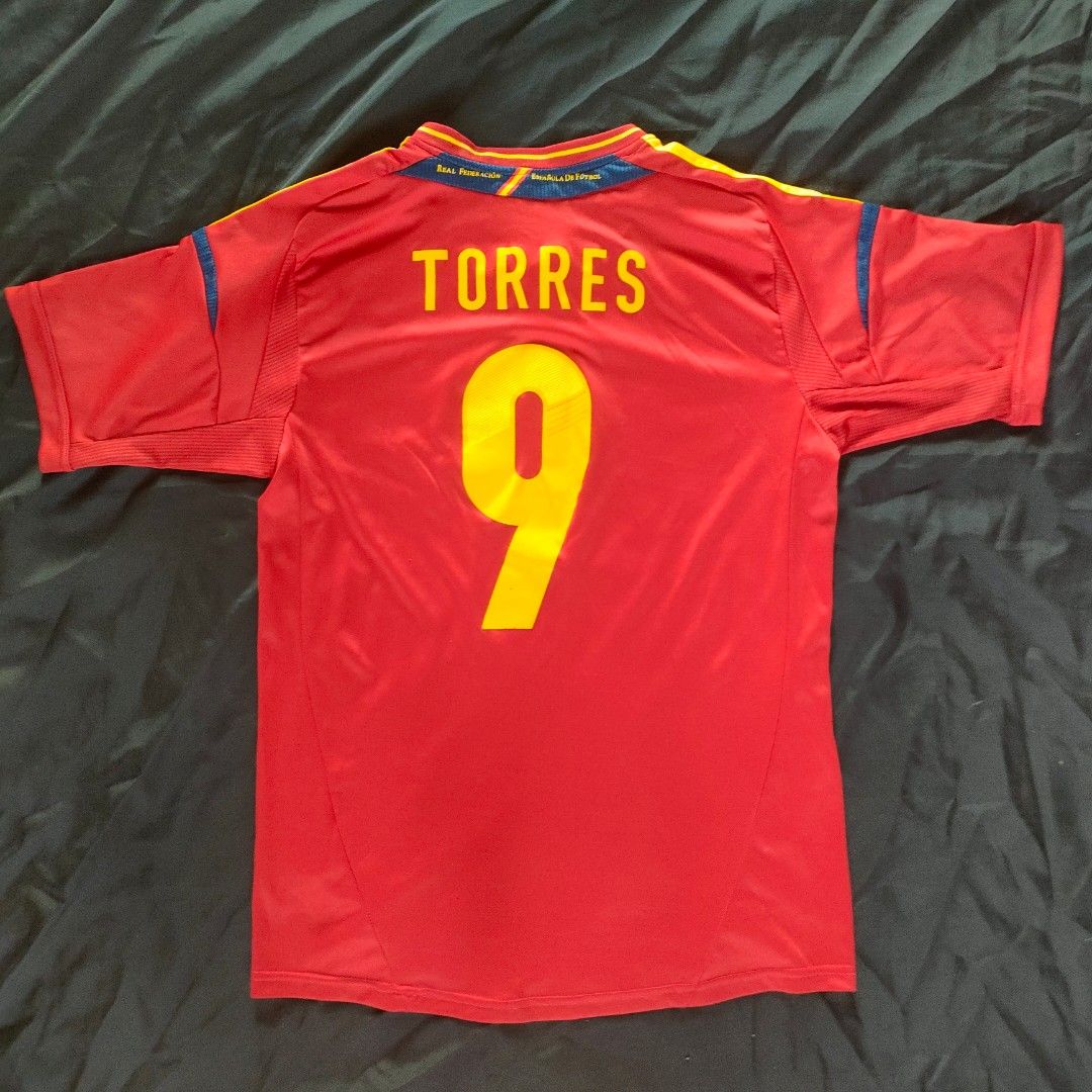 ADIDAS red football jersey shirt, Women's Fashion, Tops, Shirts on ...