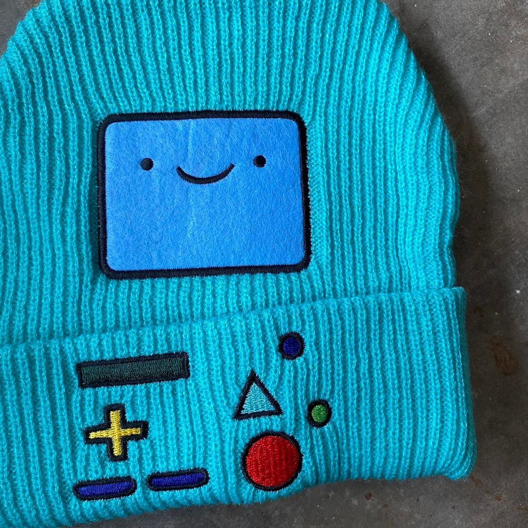 Adventure Time Beemo Beanie, Men's Fashion, Watches & Accessories, Caps ...