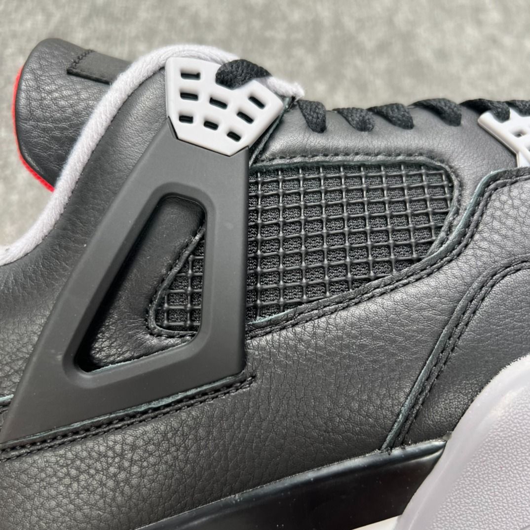 Air Jordan 4 Bred Reimagined 2024, Men's Fashion, Footwear, Sneakers on ...