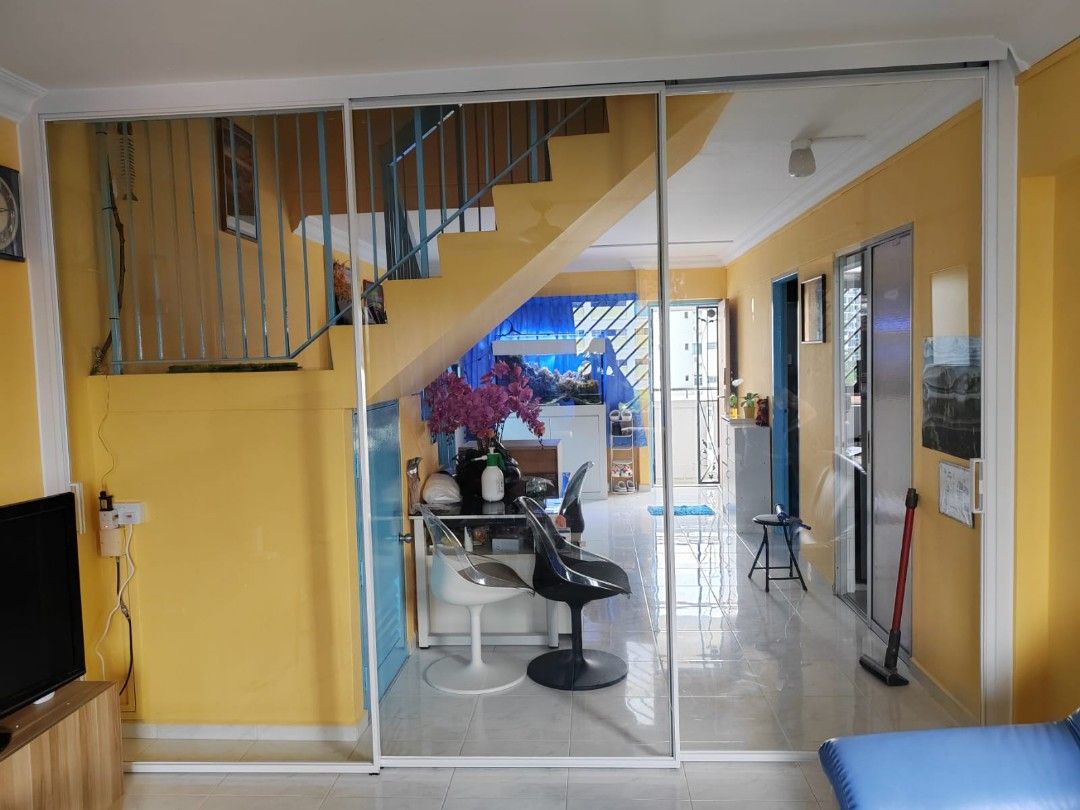 Aluminium Sliding Door / Swing Door / Folding Door / HDB Door - Slim ...