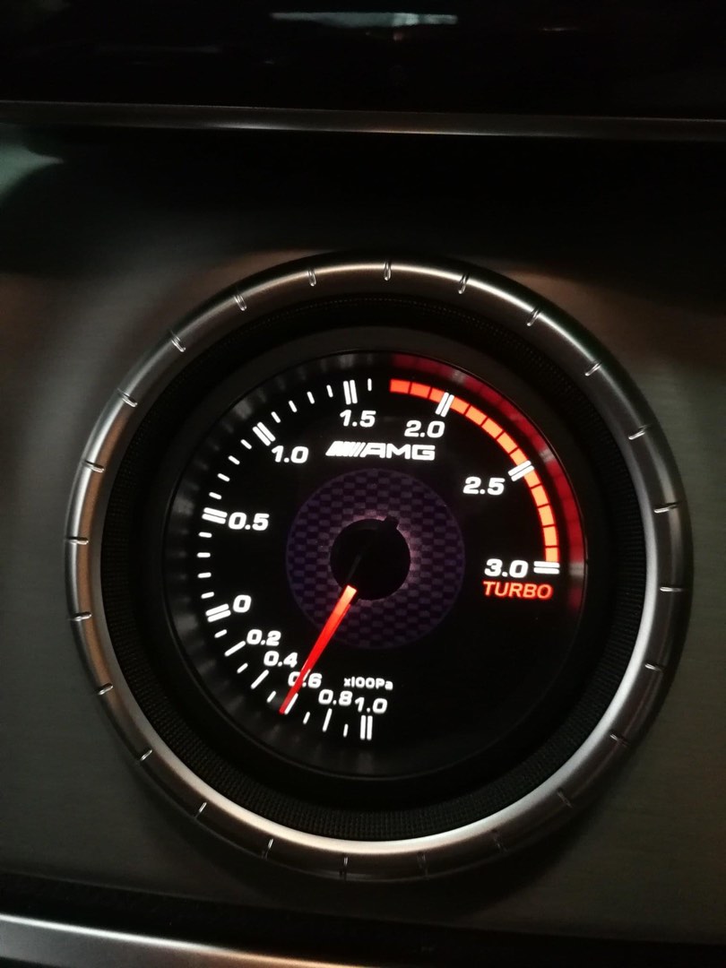 AMG Boost Gauge (Defi 3 bar), Car Accessories, Accessories on Carousell
