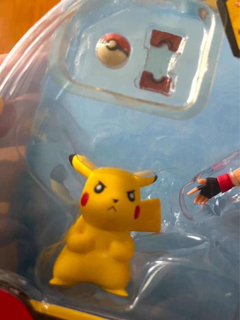 Official Tomy Ash Ketchum Pikachu Machamp Moveable Figurine Pokemon ...