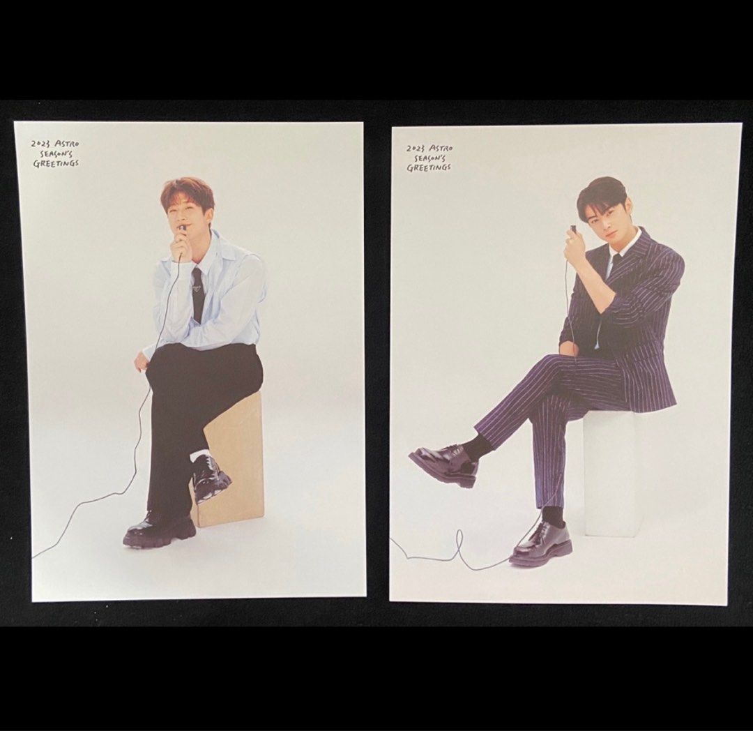 ASTRO 2023 Season’s Greetings A4 Poster Set, 興趣及遊戲, 收藏品及紀念品, 韓流 - Carousell