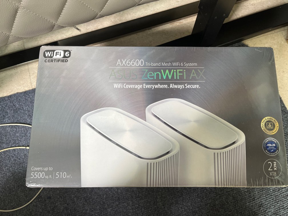 Asus Zenwifi AX XT8 AX6600 Tri band Mesh Wifi 6 Routers, Computers ...