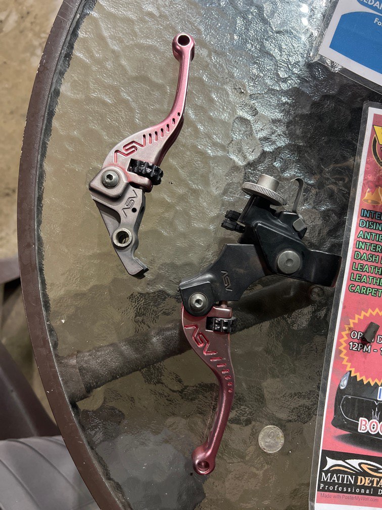 ASV lever, Motorcycles, Motorcycle Accessories on Carousell