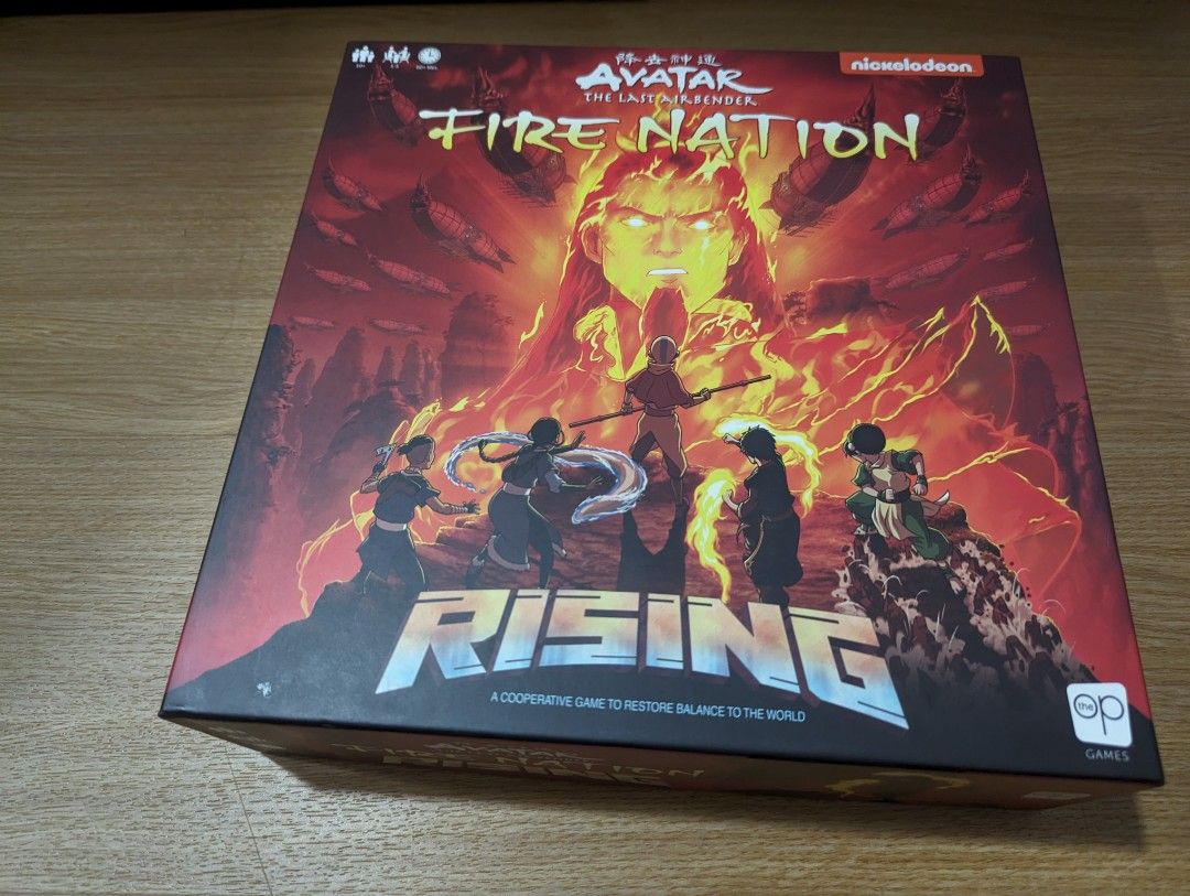 Avatar fire nation rising boardgame, Hobbies & Toys, Toys & Games on ...